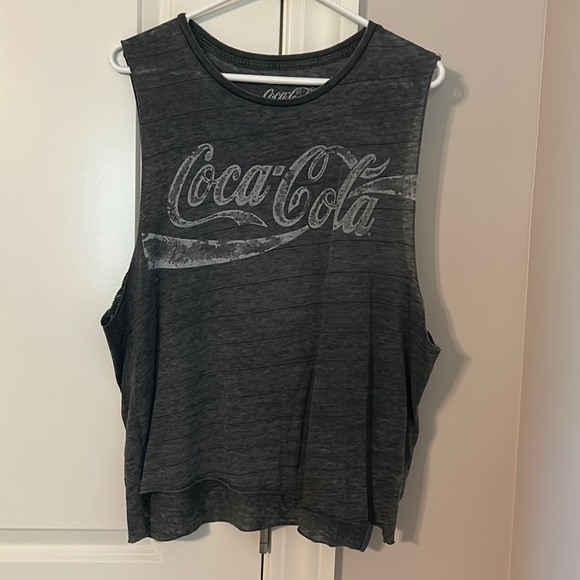 Chaser | Tops | Chaser Cocacola Large Arm Hole Tank | Poshmark